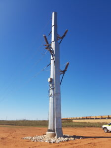 Base Plate Mounted Poles | IUP